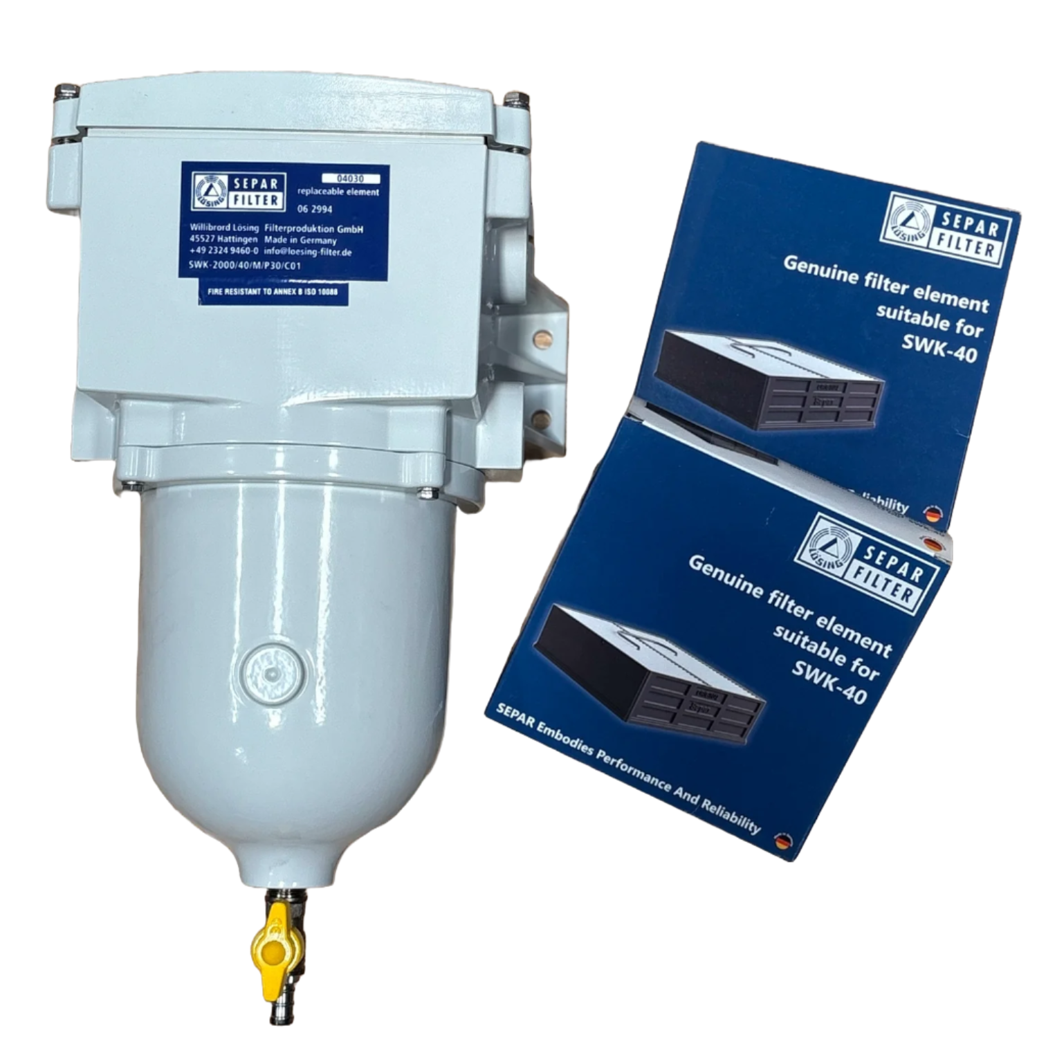 SEPAR SWK2000/40 FILTER WATER SEPARATOR – METS Energy SAL